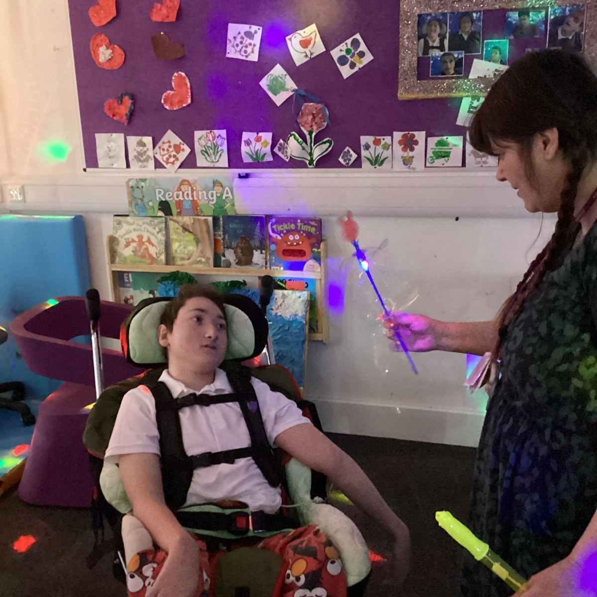 Mary Elliot Academy - PMLD Sensory Stories in Spring 2